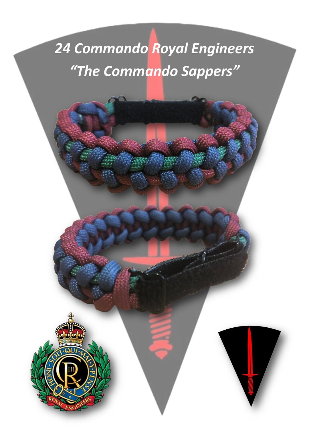 24 Commando Royal Engineers RE Commando Sappers, 550 High Quality ...