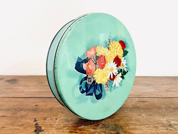 Vintage Bunte Assorted Chocolate Candy Tin / Mid Century | Etsy