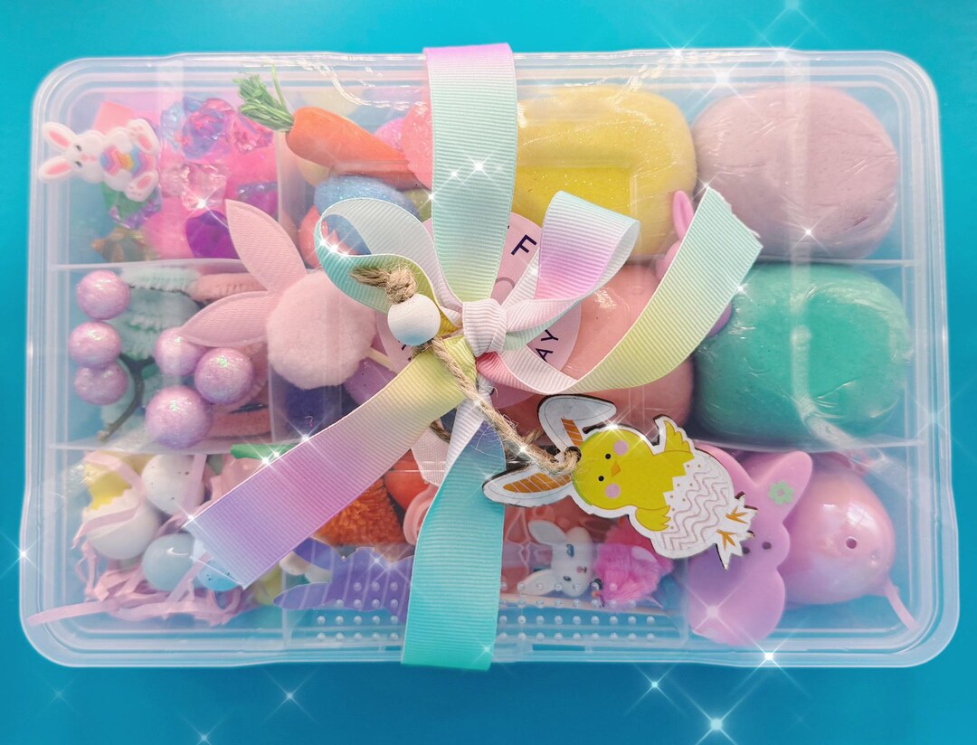 Easter Play Dough Kit - Etsy