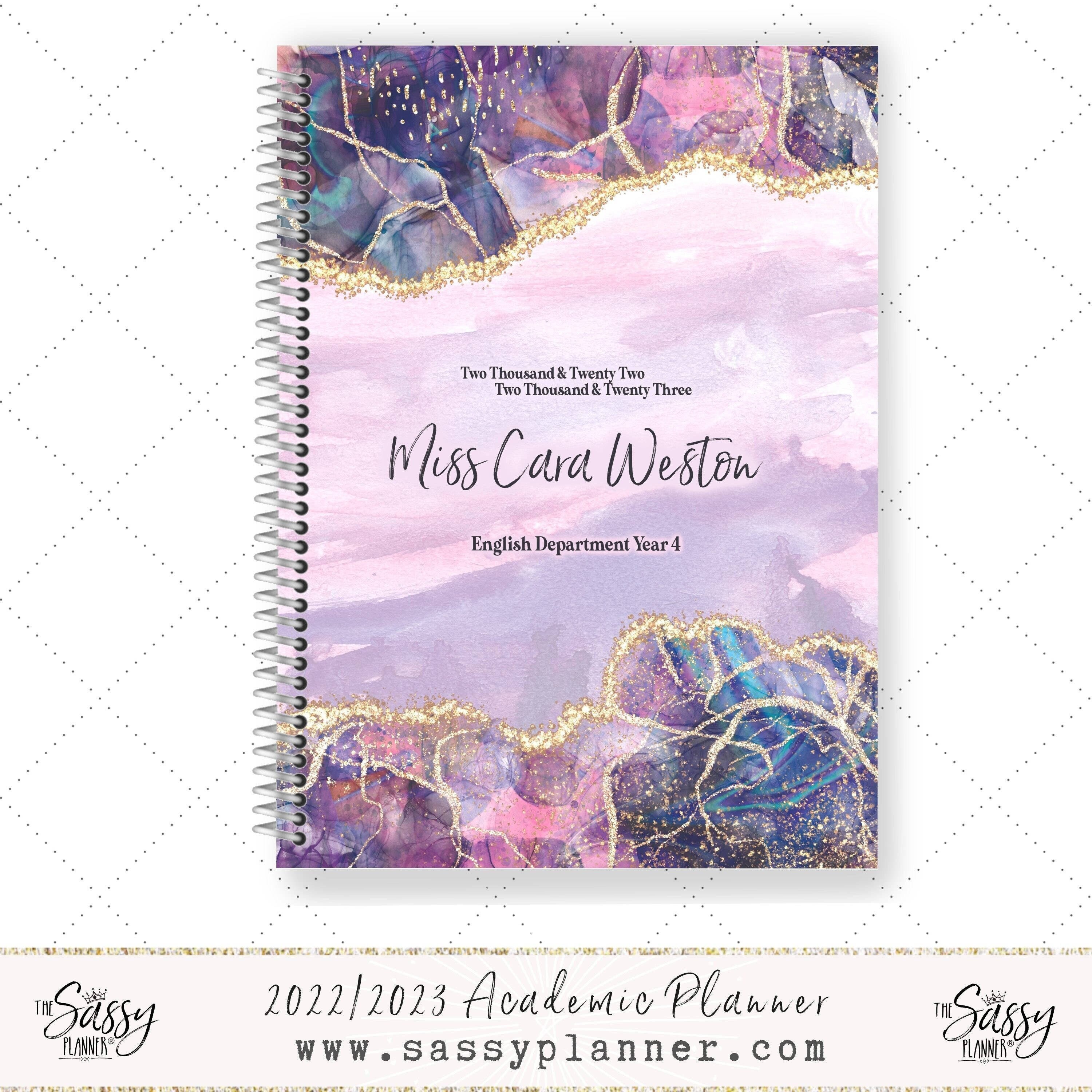 Personalised Planner Diary Vertical Planner Oversized A5 20212022 ...