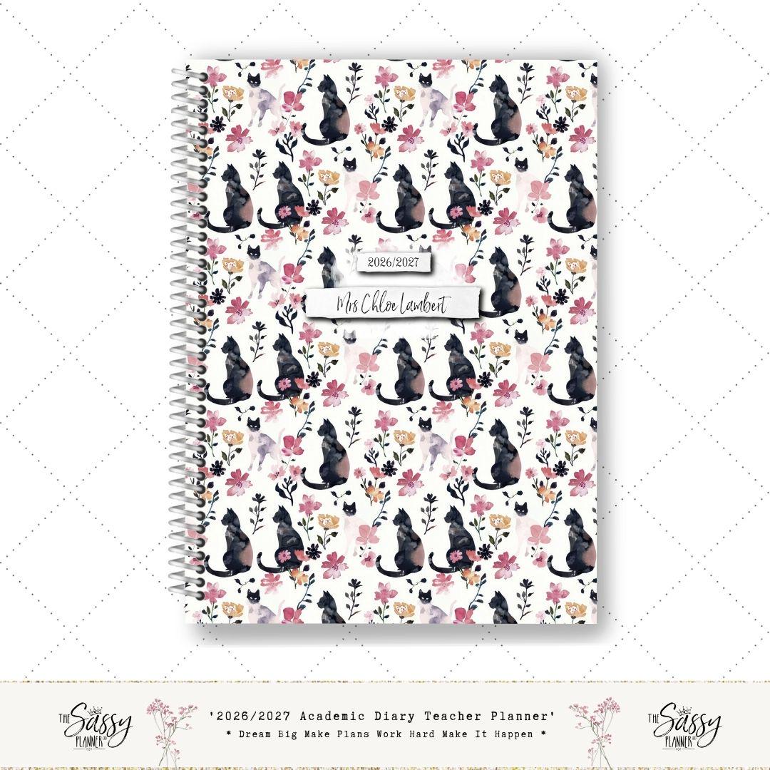 Personalised Teacher Planner, 2026/2027 Diary, Lesson Planner, Academic ...