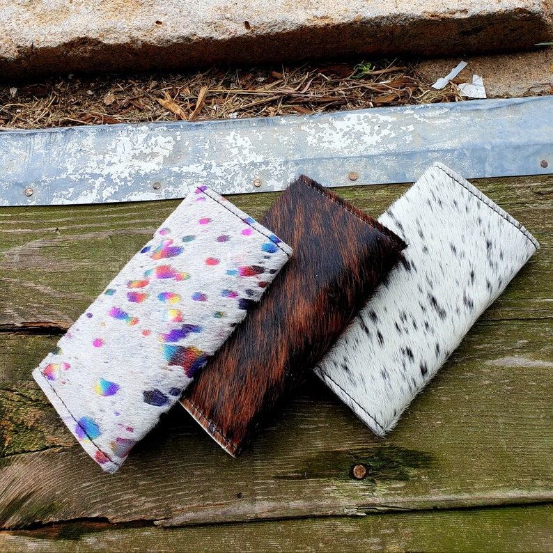 Hair-on Hide Wallets - Etsy