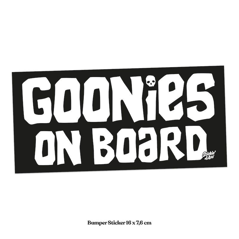 Goonies Decal - Etsy