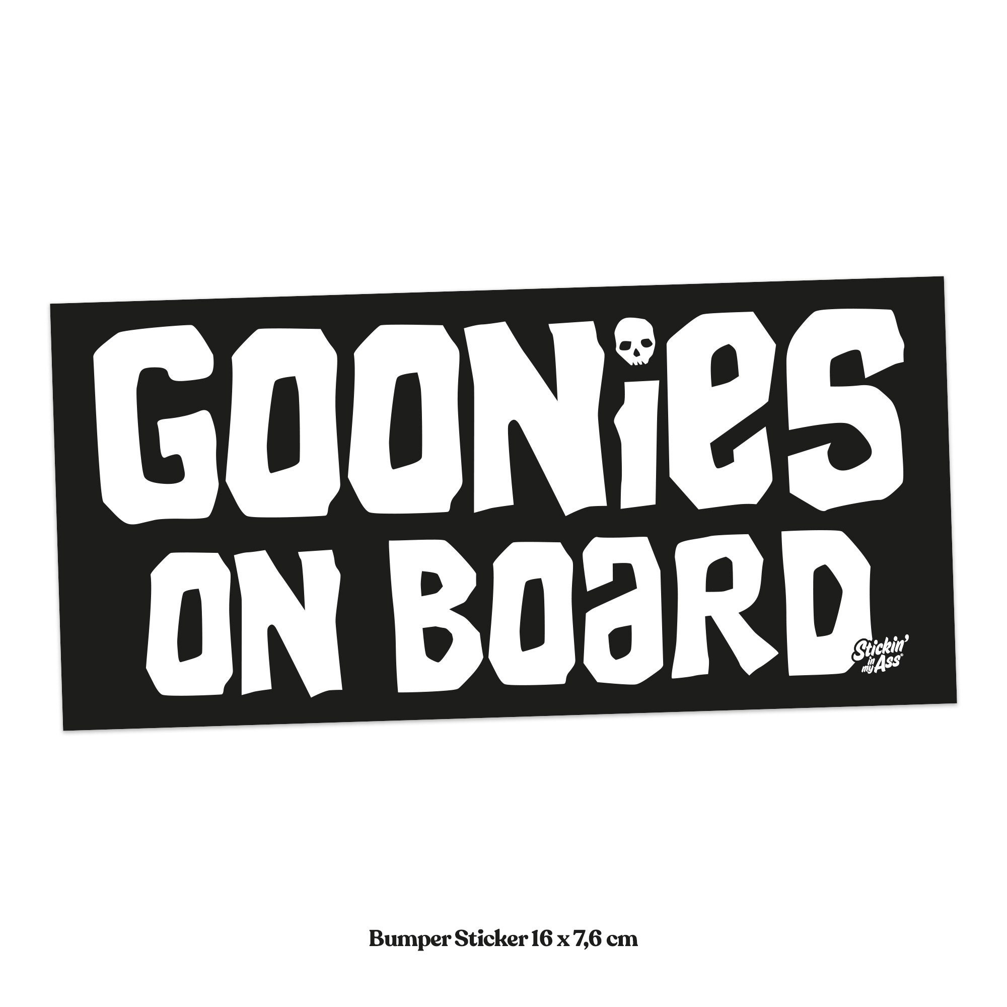 Bumper Sticker - Goonies on Board - Etsy