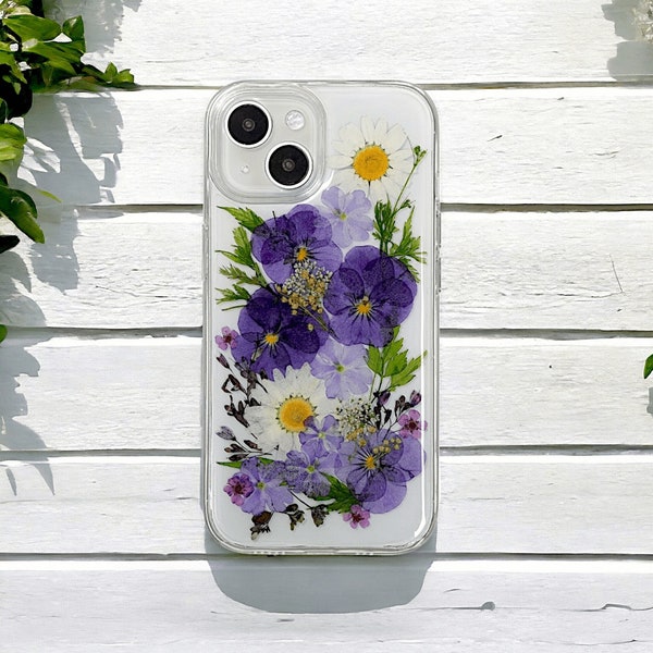Pressed Flower Phone Case - Etsy