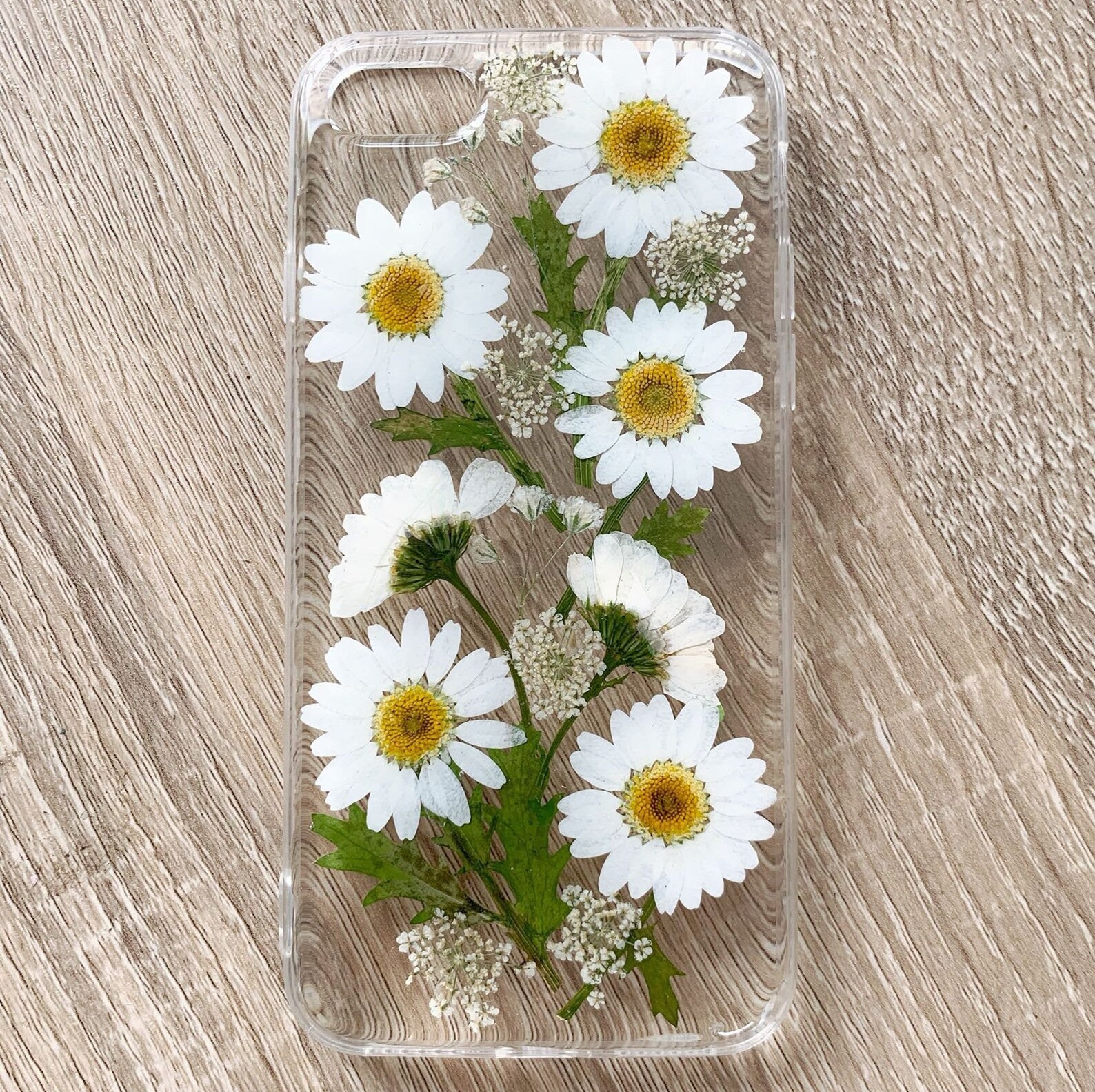 Pressed Flower Daisy Phone Case Dried Flower Iphone 14 Pro - Etsy