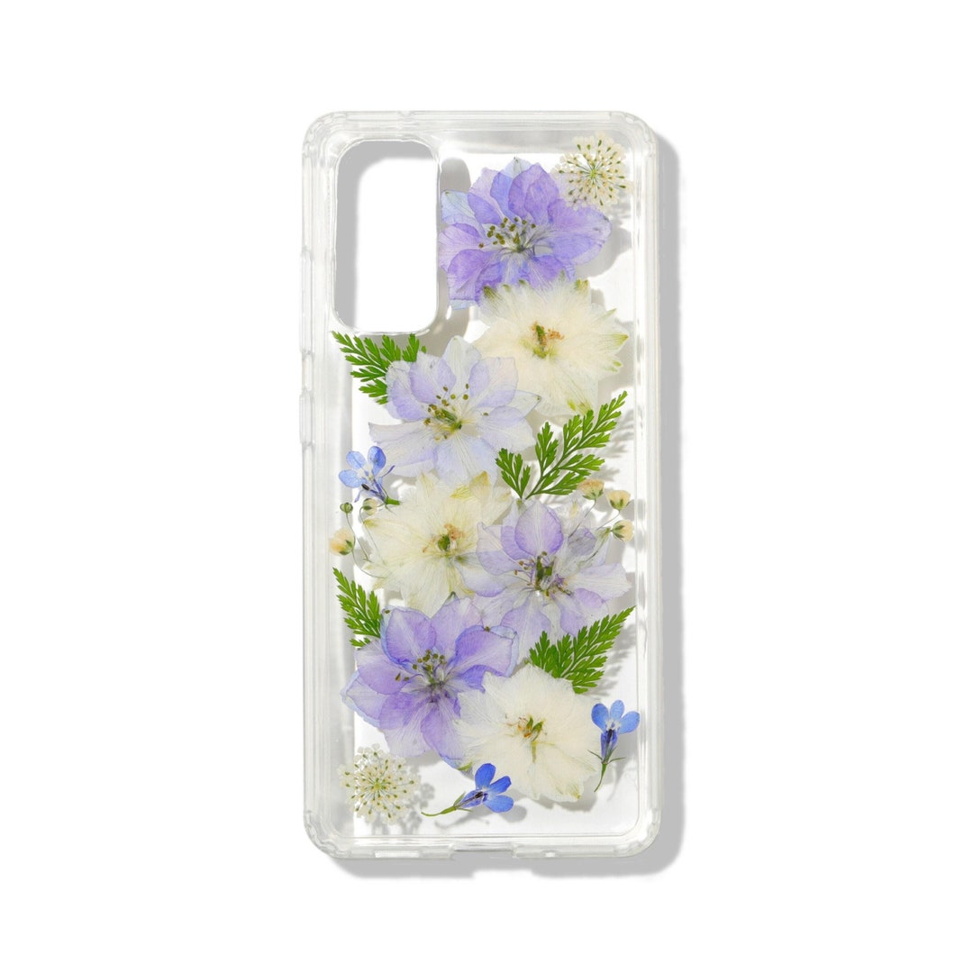 Handmade Pressed Flower Phone Case, iPhone 15 14 13 Pro Max 12 Mini 11 ...
