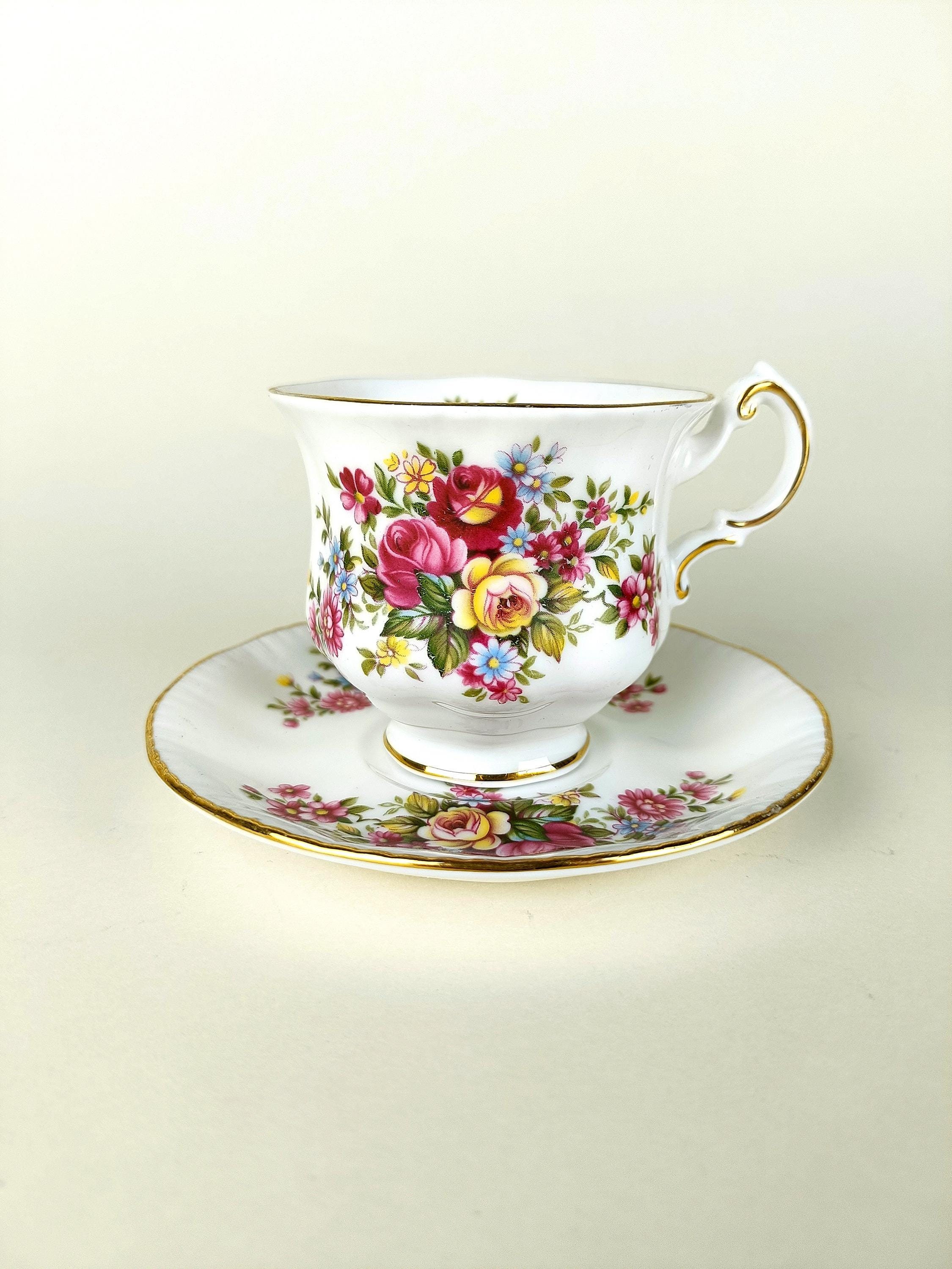 Royal Tea Set Vintage Bone England - Etsy
