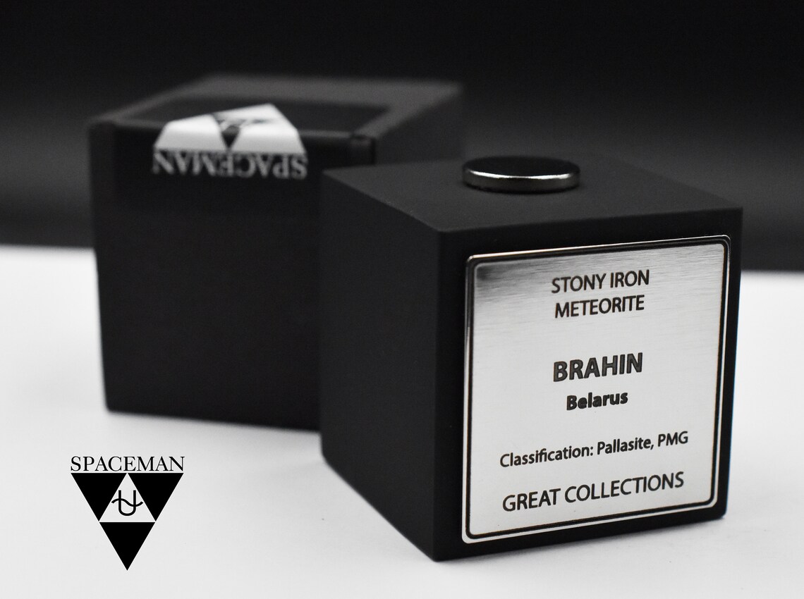 Display Stand for Meteorite Brahin wooden stand painted with | Etsy