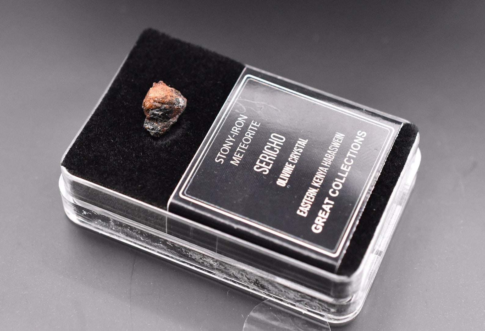Meteorite SERICHO Pallasite Kenya Olivine Crystal Great - Etsy