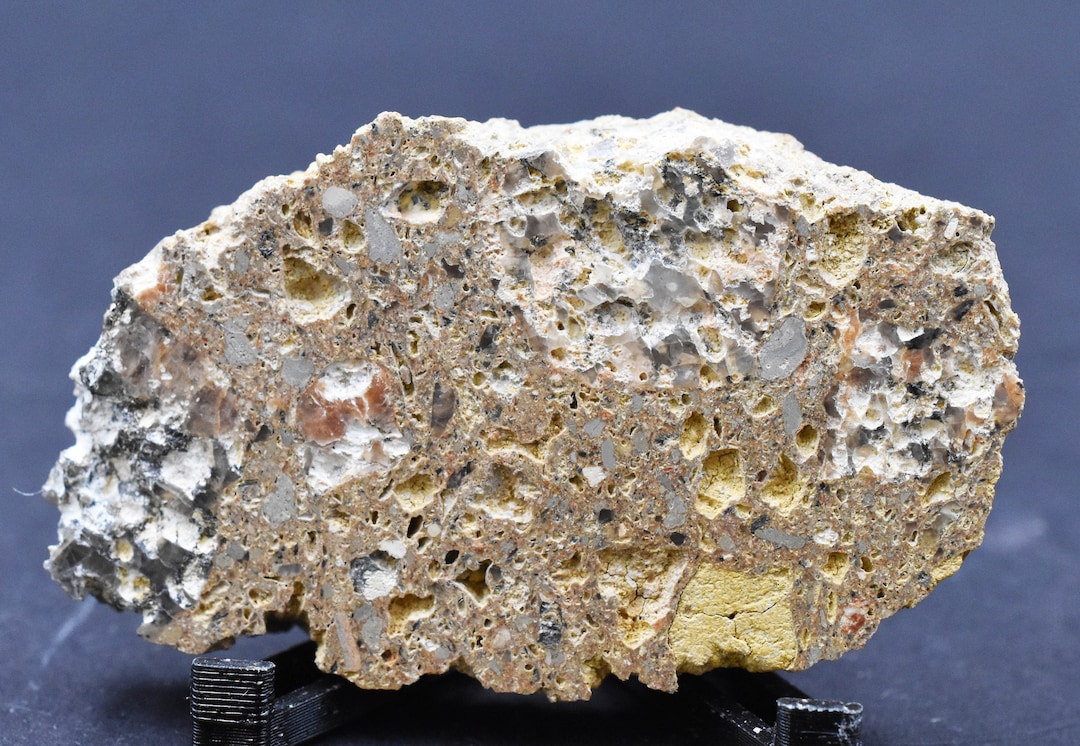 Ilyinets Crater Impactite Breccia, Ukraine Suevite, IMCA Certified - Etsy
