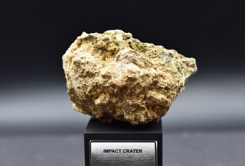 Meteorite Crater Ilyinets Crater Edge Impactite Breccia Crater - Etsy