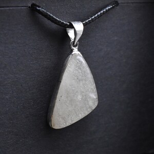 Libyan Desert Glass Pendant Eastern Sahara Tektite , Silver Frame ...