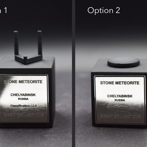 Display Stand for Meteorite Chelyabinsk, Wooden Stand Painted With ...