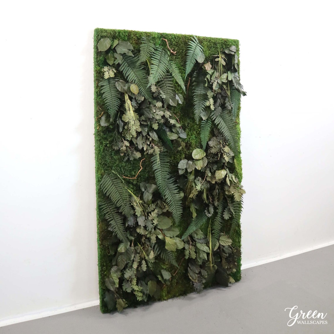 Custom Botanica Wall | Green Wallscapes | Botanica Wall | Moss and Fern ...