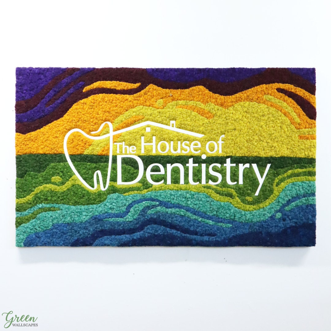 Colorful Preserved Moss Logo - Etsy