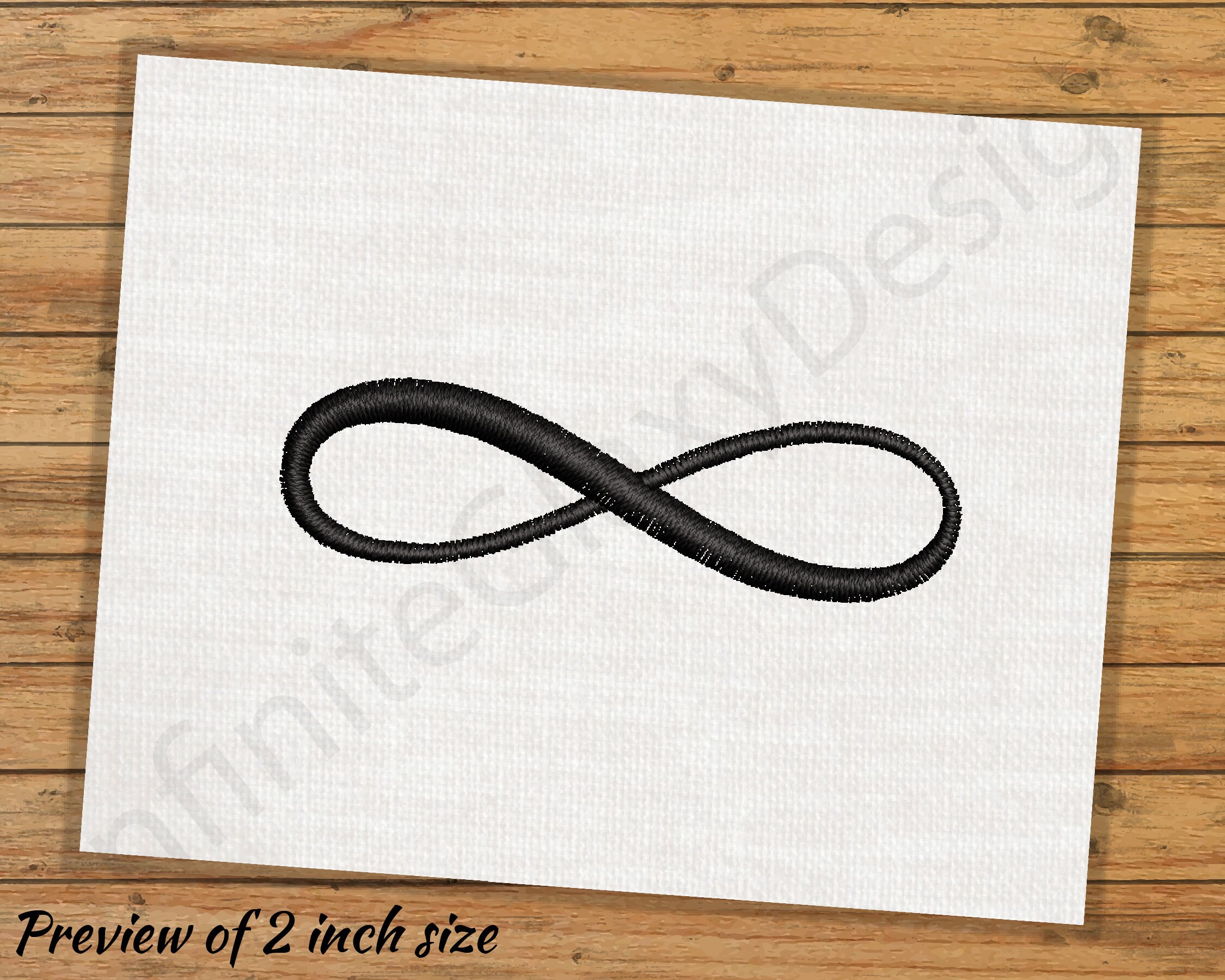 Infinity teken BORDUURWERK ontwerp voor machine Instant | Etsy