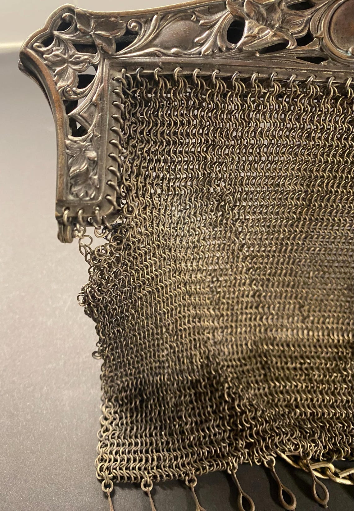 Antique Victorian German Silver Chainmail Handbag Purse - Etsy