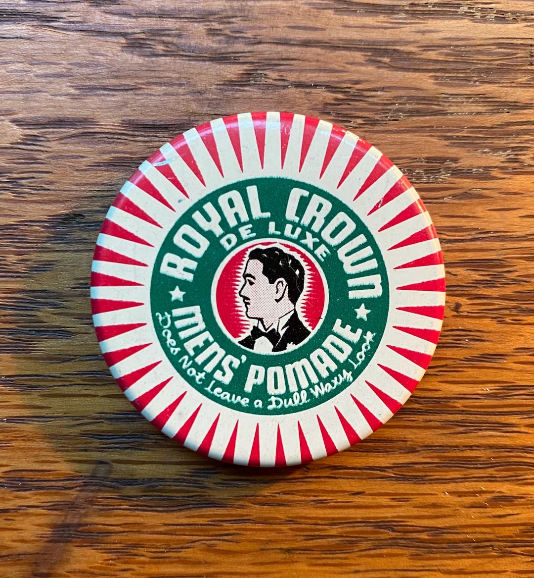 1940s Royal Crown Pomade Tin: J. Strickland & Co. Memphis, TN - Etsy