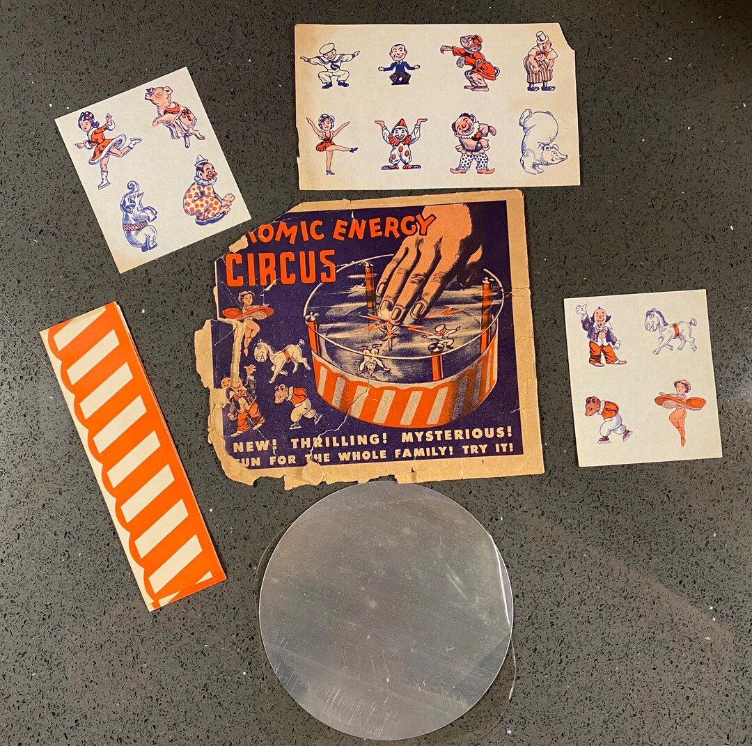 1945 Atomic Energy Circus by Jon-co. Products Co. - Etsy
