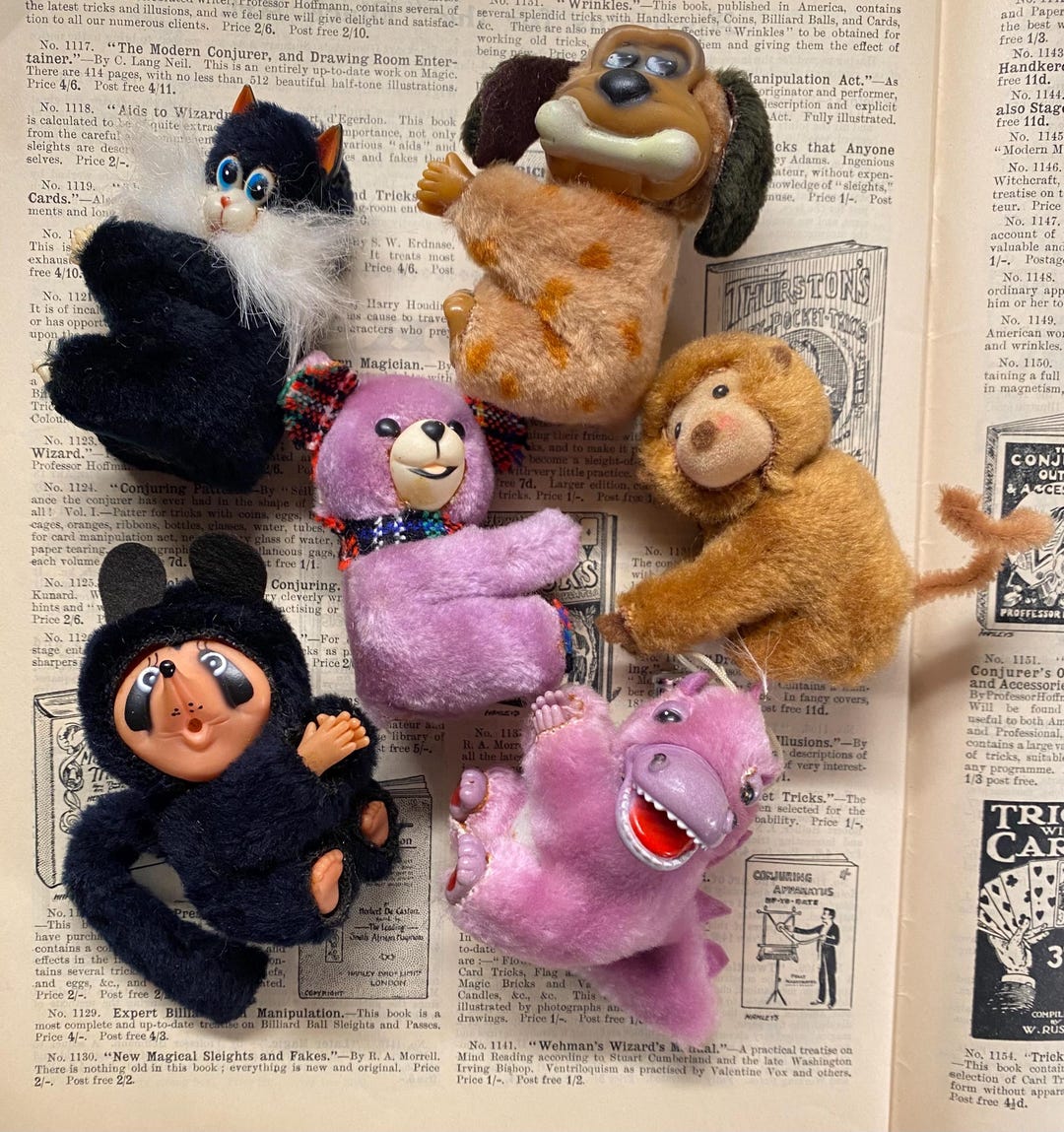 1980's Novelty Plush Clip-on Hugger Pencil Gripper - Etsy
