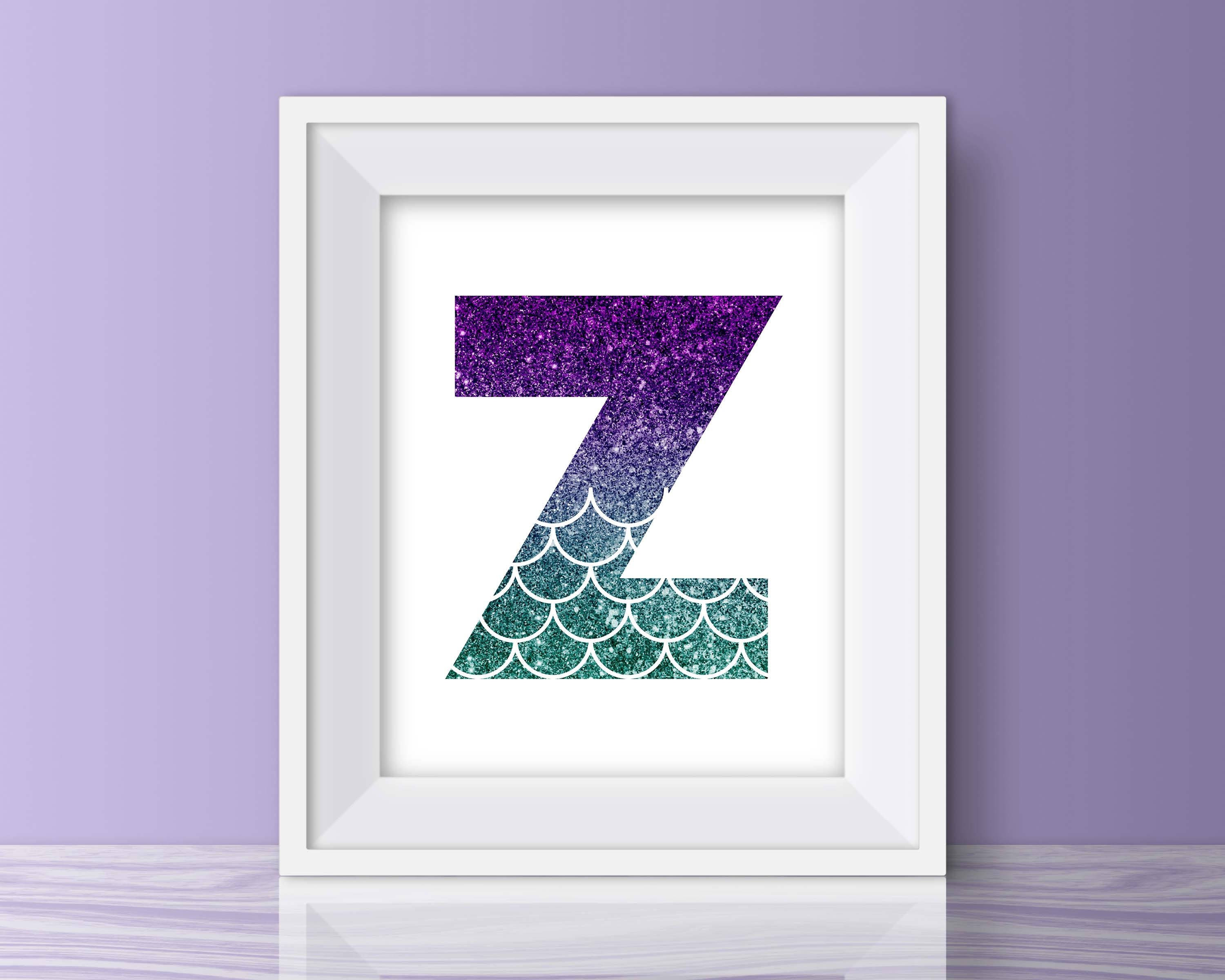 Mermaid Printable Mermaid Wall Art Mermaid Room Mermaid | Etsy