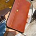 Handmade Leather Long Purse With Zipper. Handmade Leather Purse. Red ...