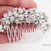 Small Rhinestone and Crystal Wedding Hair Comb, Sparkly Hair Jewellery ...