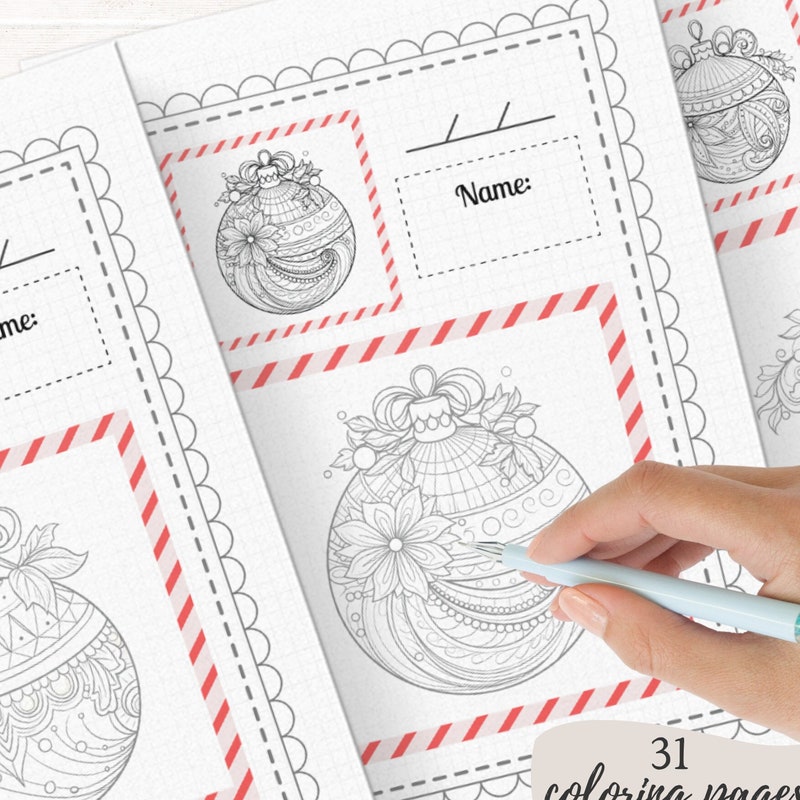 Zentangle Christmas - Etsy