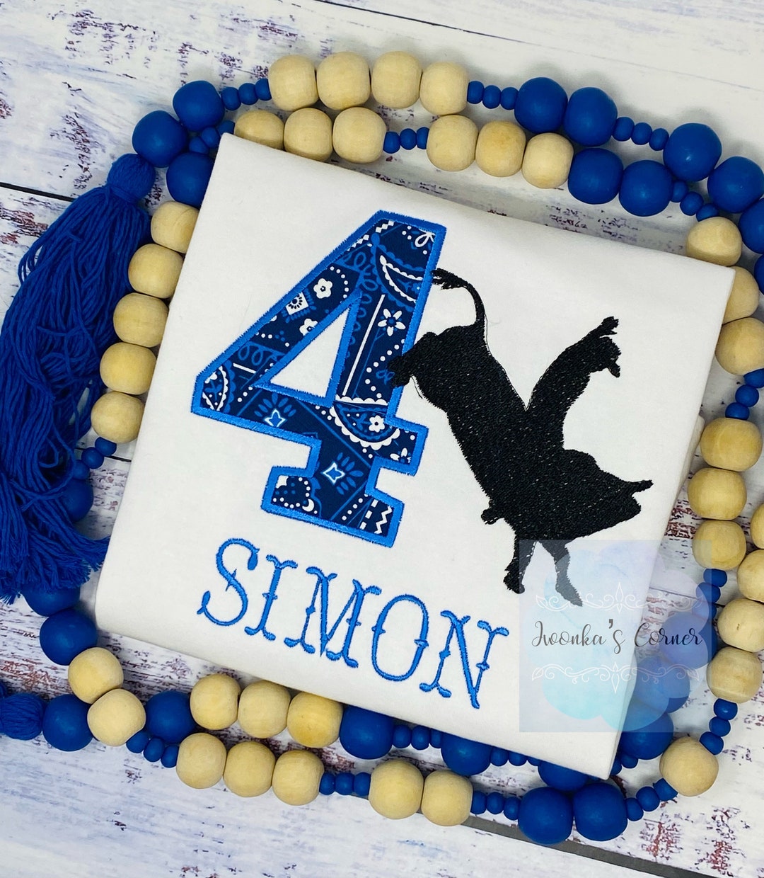 Bull Rider Embroidery Shirt, Rodeo Birthday, Cowboy Bull Riding Custom ...