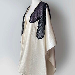 Stylish Unique Robe Jacket. Ivory Structured Opera Jacket. - Etsy