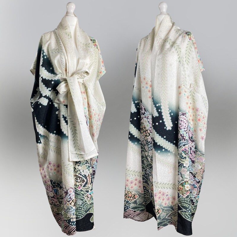 Upcycled Kimono - Etsy