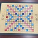 Solid Wood Custom Scrabble Board - Etsy