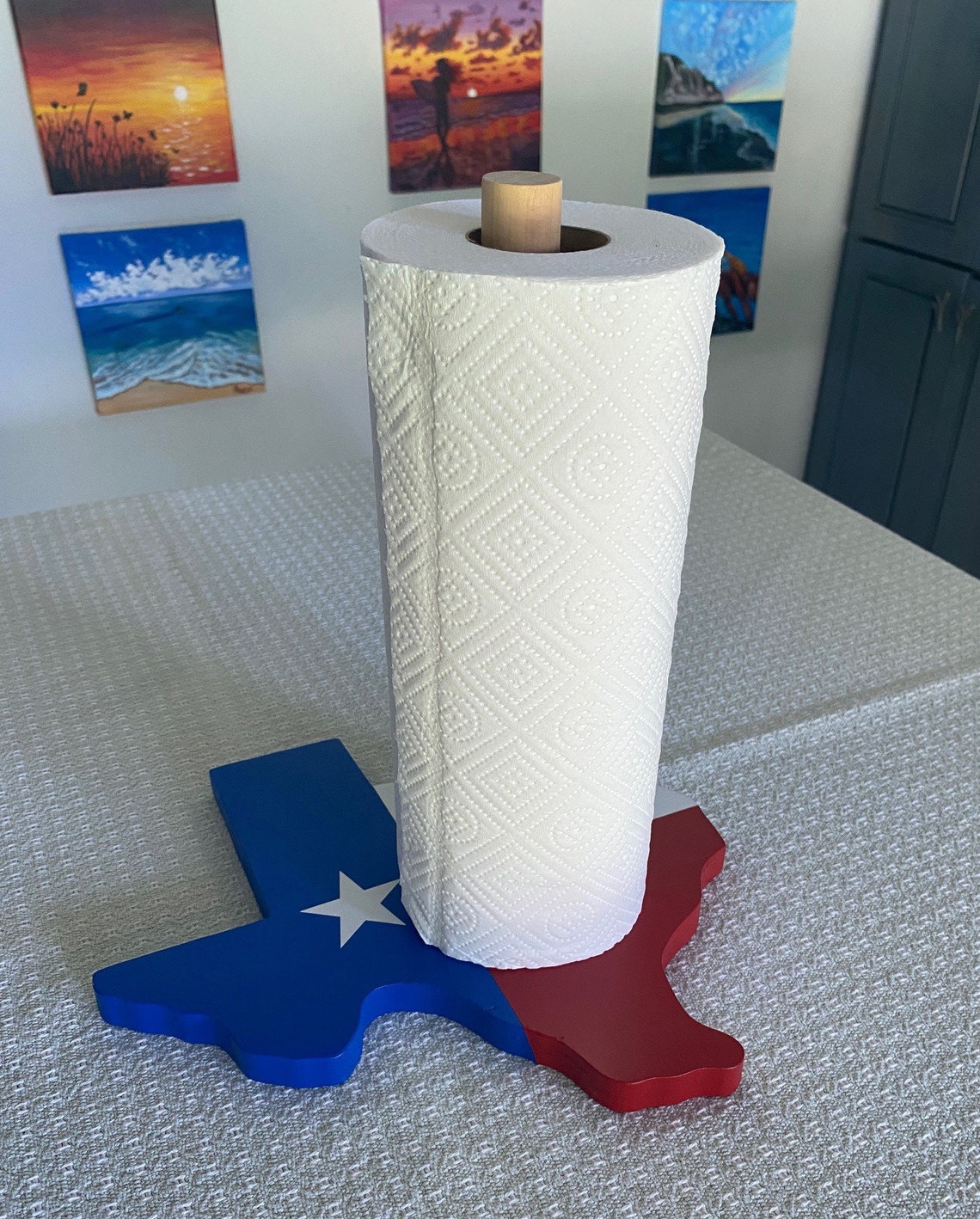 Texas Paper Towel Holder - Etsy