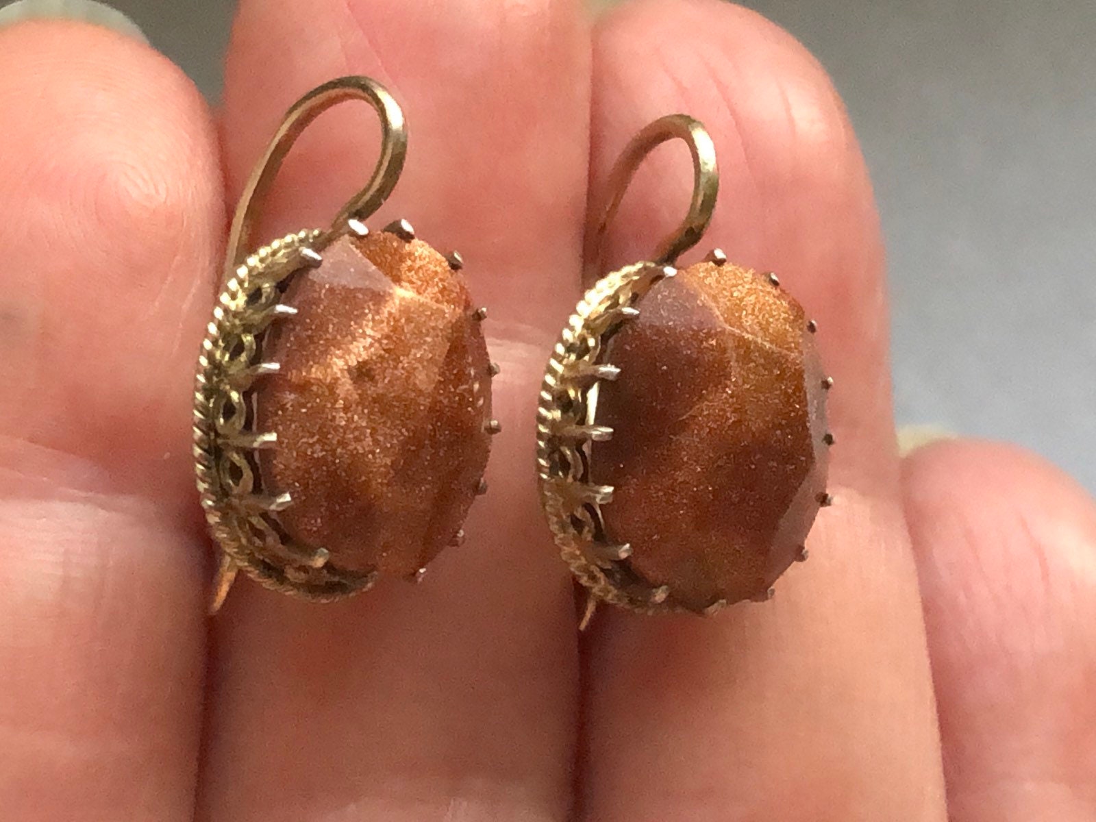Antique Victorian 1800's Gold On Solid Sterling Silver | Etsy