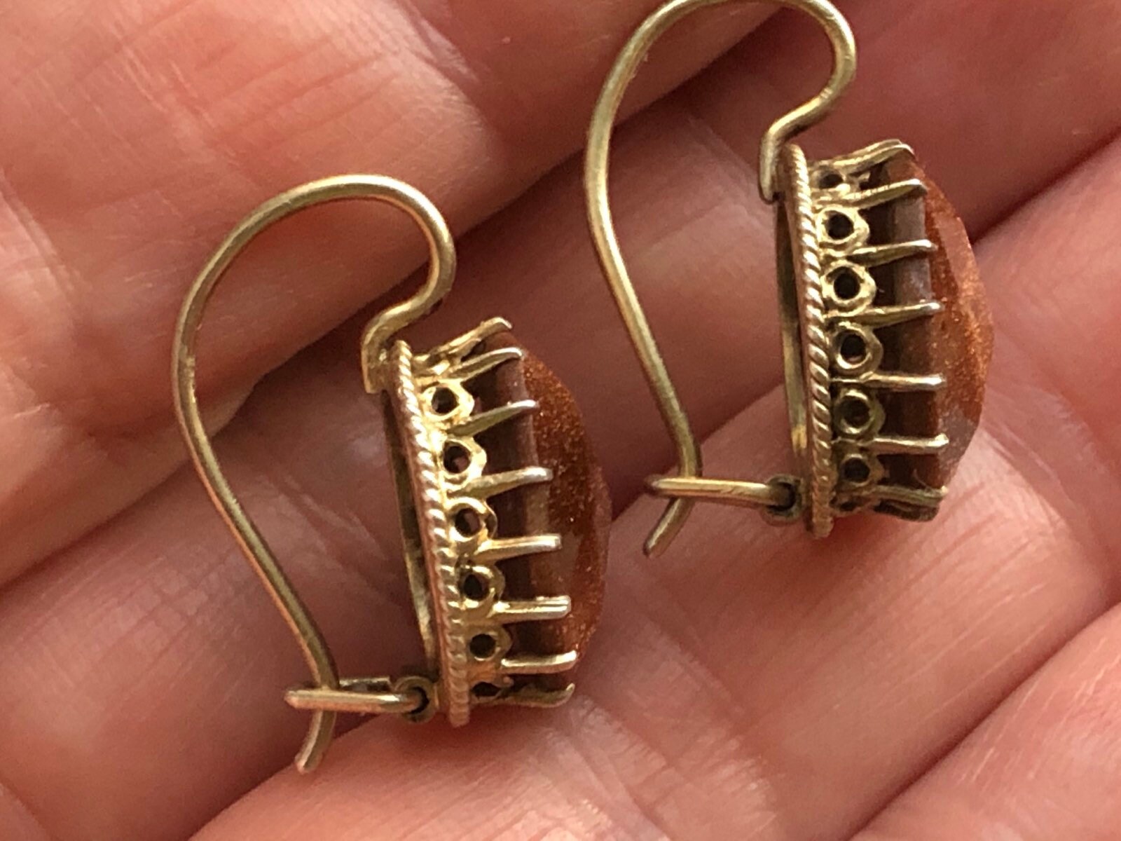 Antique Victorian 1800's Gold On Solid Sterling Silver | Etsy