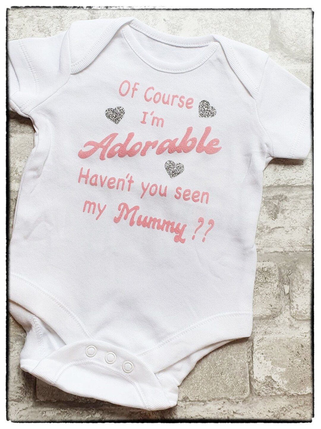 Of Course I'm Adorable Baby Vest Cute Baby Vest I'm - Etsy