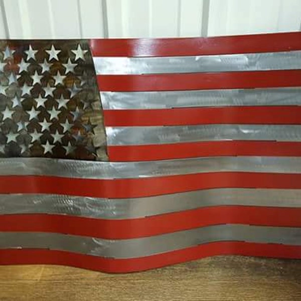 Metal American Flag - Etsy