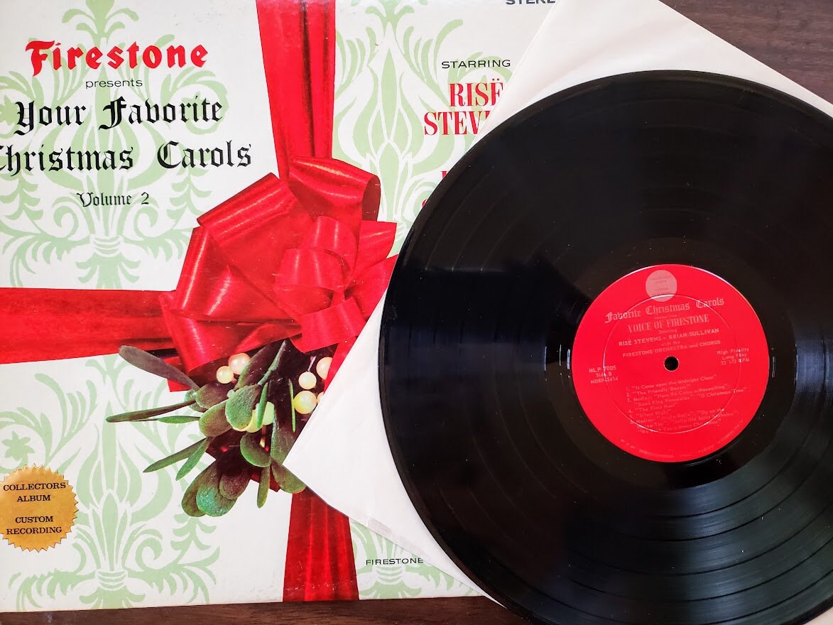 Firestone 1963 Christmas LP, Pristine! Vintage Vinyl Record Album Opera ...
