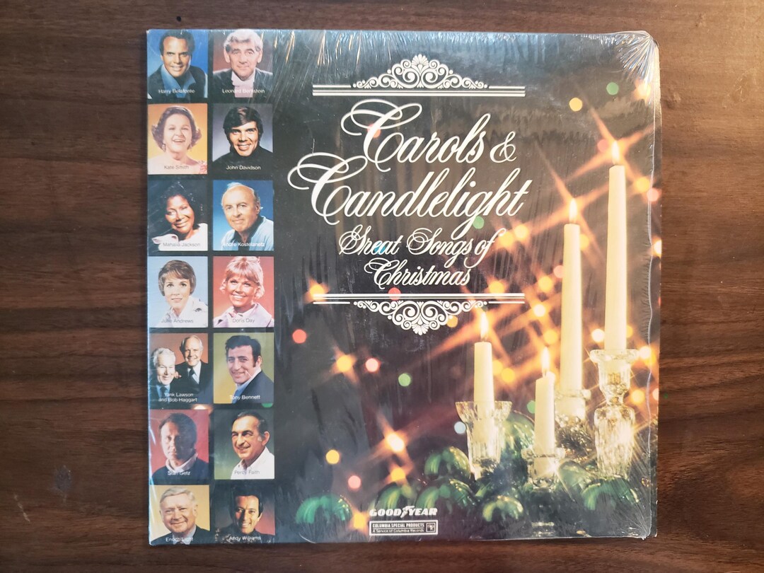 1970s Christmas LP, Goodyear Carols & Candlelight, Nostalgic 70s ...