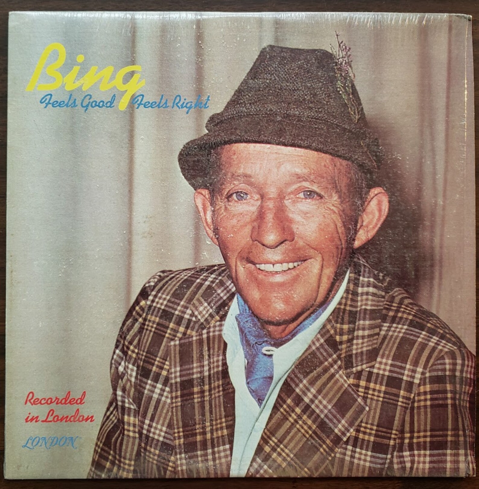 Bing Crosby LP, Gorgeous! Vintage Vinyl Record Album, Original Shrink ...