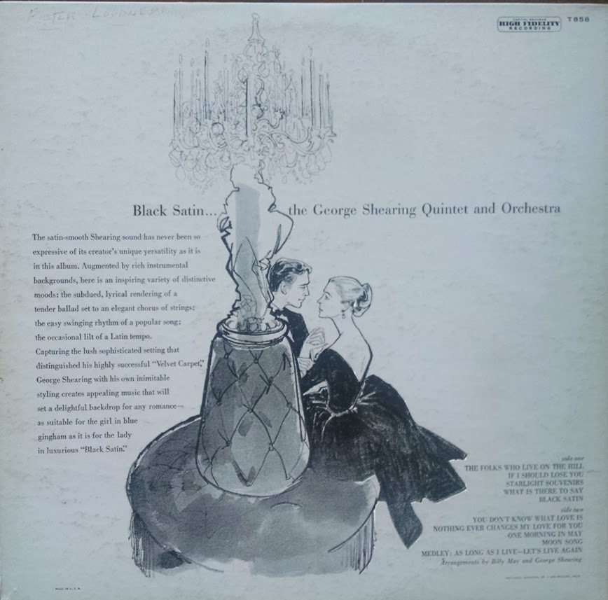 50s Jazz Piano LP, Gorgeous! Vintage Vinyl Record Album George Shearing ...