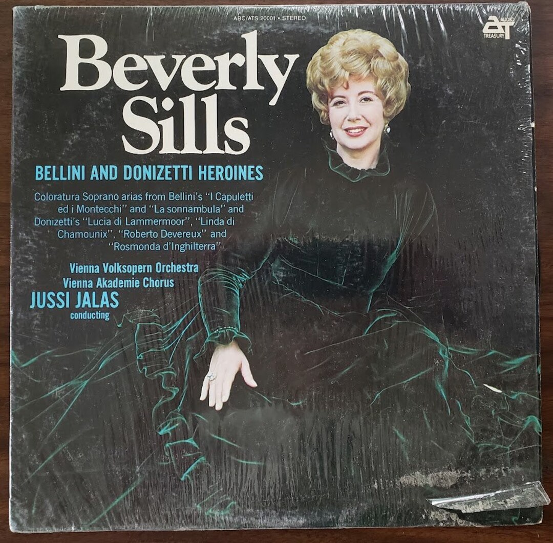 Beverly Sills Opera LP: Bellini & Donizetti Heroines, Orig Shrink - Etsy
