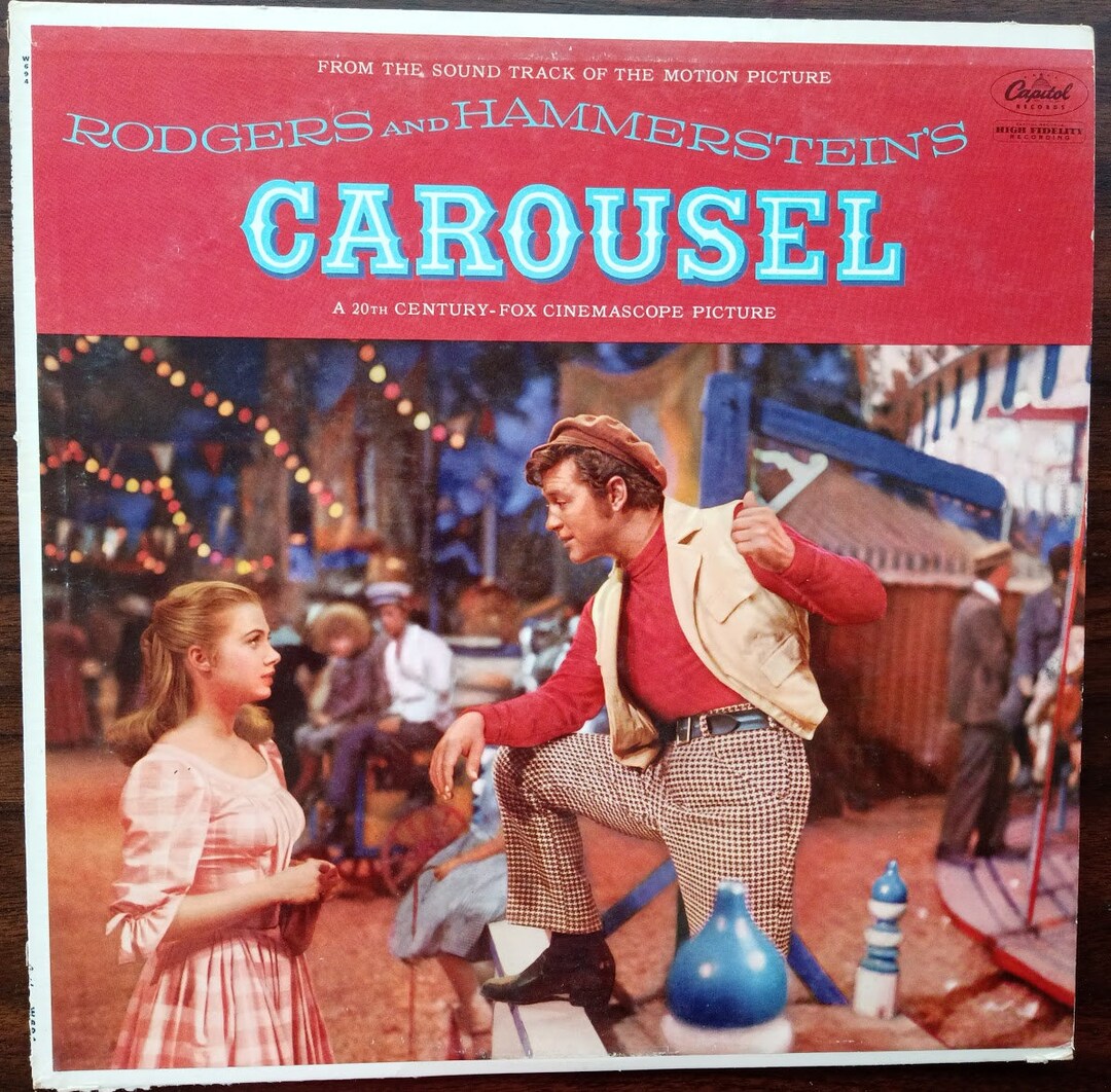 Carousel Musical LP, Immite 1956 vintage Vinyl Record Bande originale ...