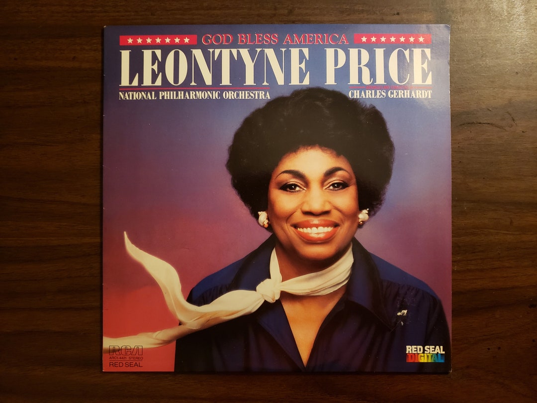 Leontyne Price - God Bless America LP - 1980s RCA Vinyl Record - Etsy