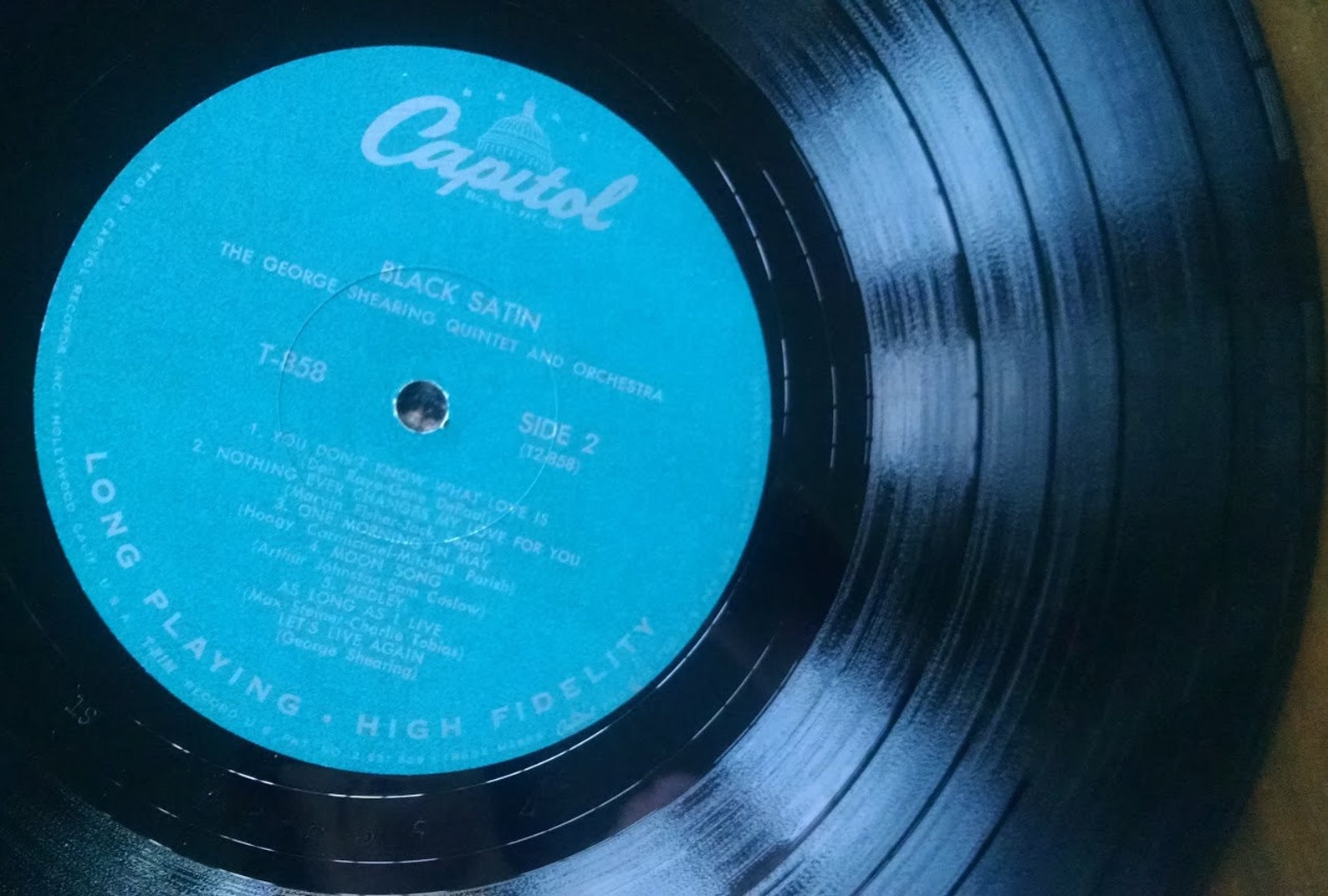 50s Jazz Piano LP, Gorgeous! Vintage Vinyl Record Album George Shearing ...