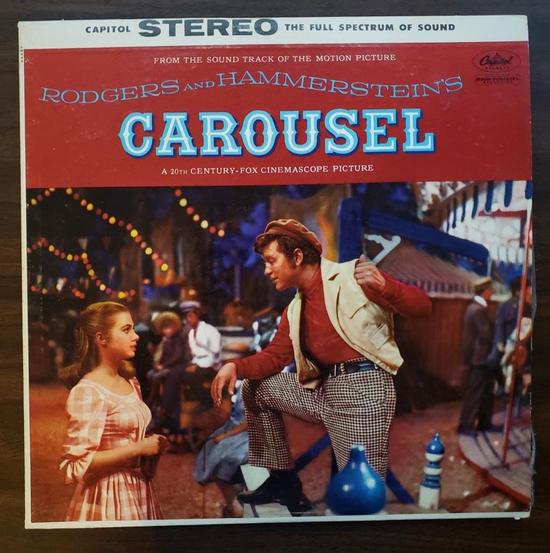 Vintage Carousel Musical LP: 1956 Movie Soundtrack, Rodgers ...