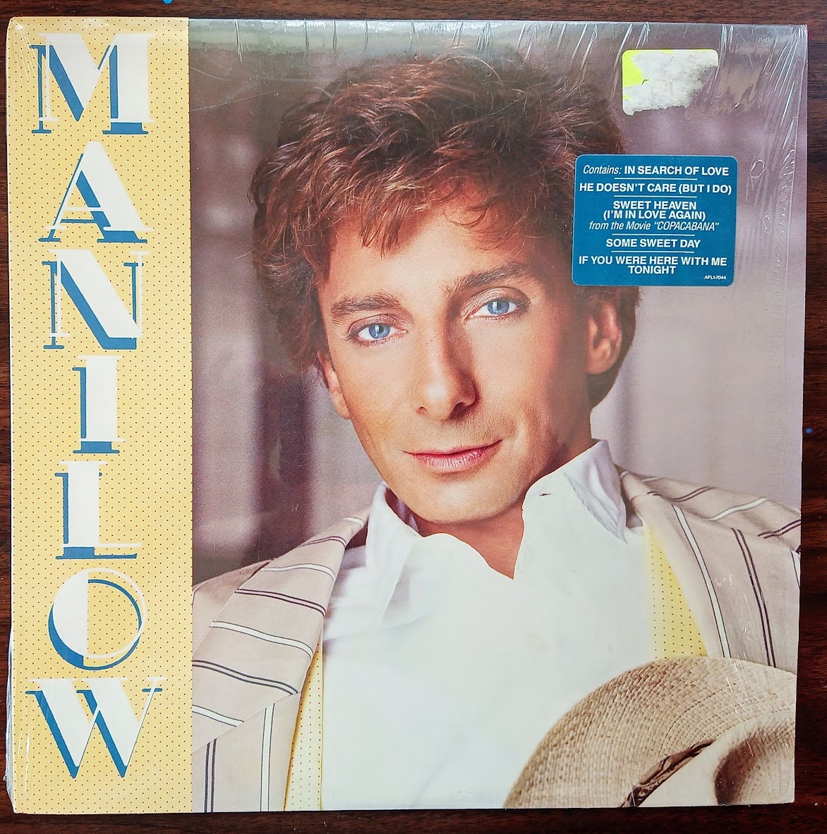 Barry Manilow LP, Pristine 80s Vintage Vinyl Record Album Manilow ...