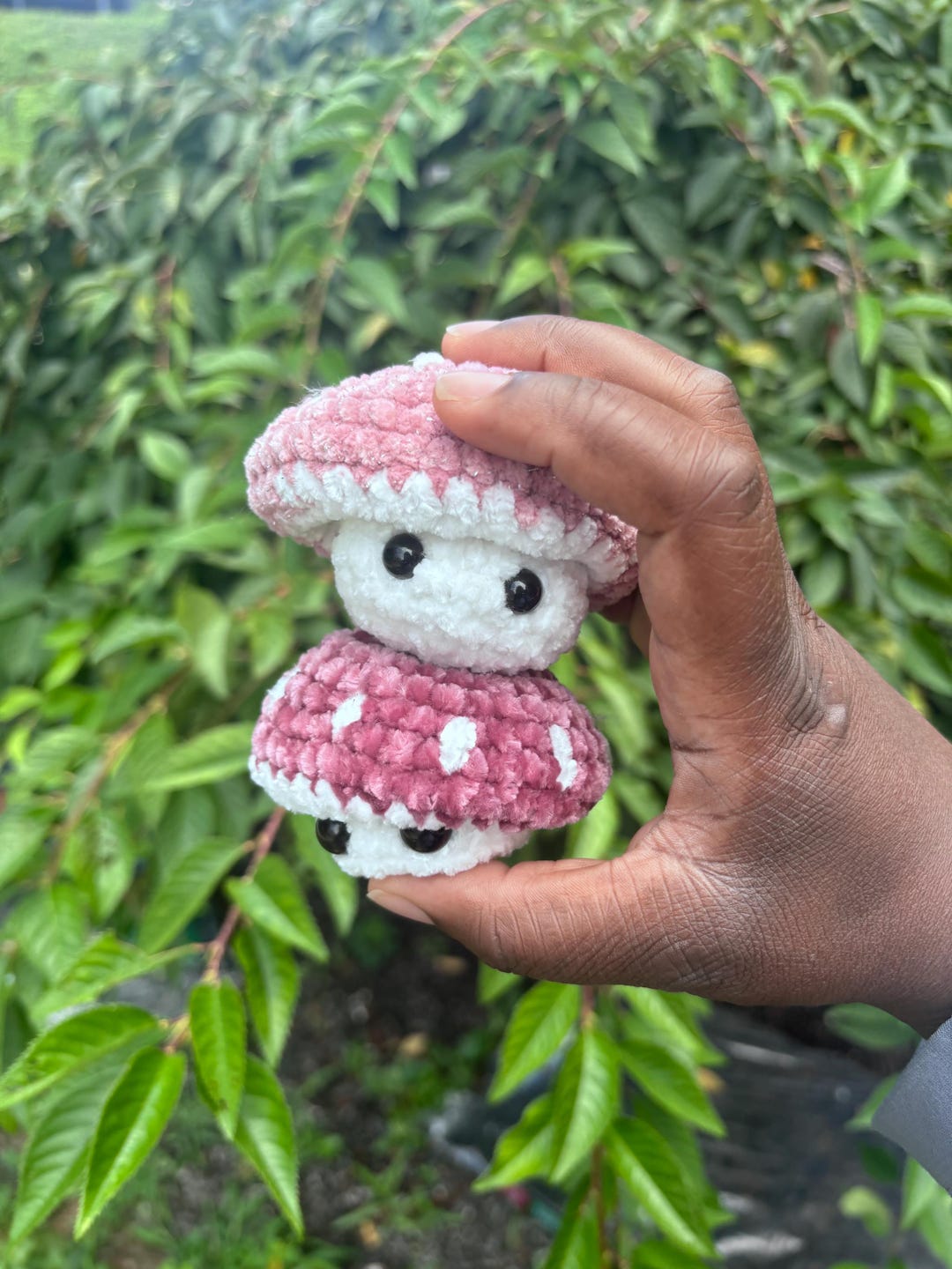 Handmade Crochet Mushroom Fidget Toy Stress Reliever and Sensory Fun ...