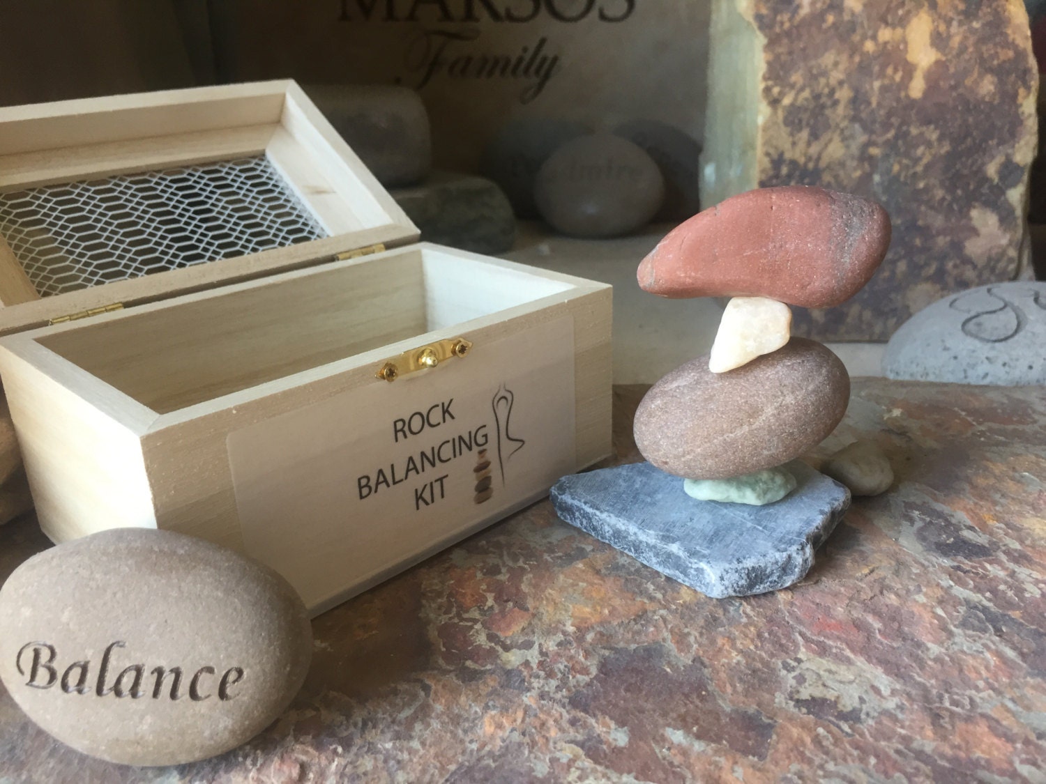 Rock Balancing Kit - Etsy